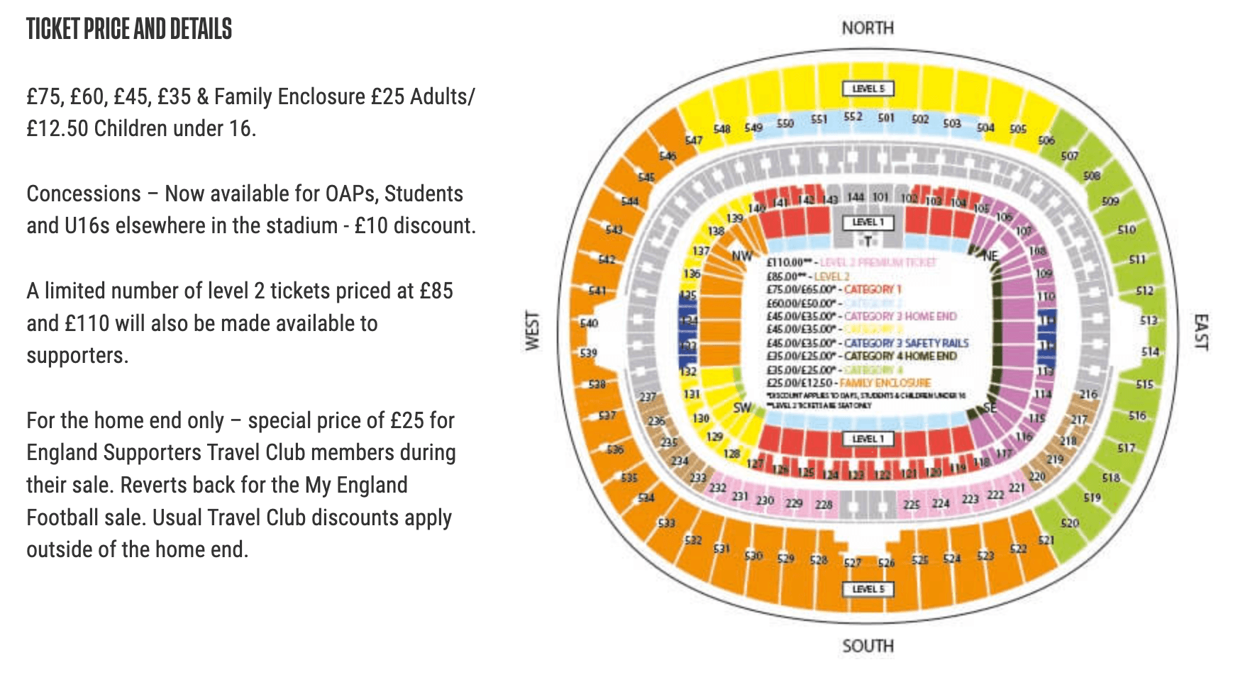 How to get cheap tickets to watch England play football at Wembley